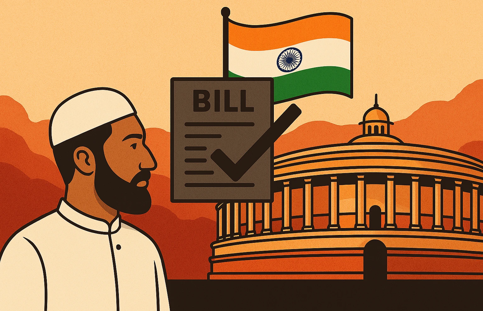 Controversial Bill on Muslim Properties Passed by Indian Parliament ...